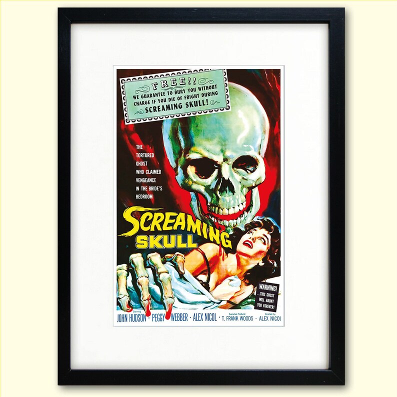 Classic Reproduction Vintage B Movie Film Posters Print Size A3 No.5 - Etsy