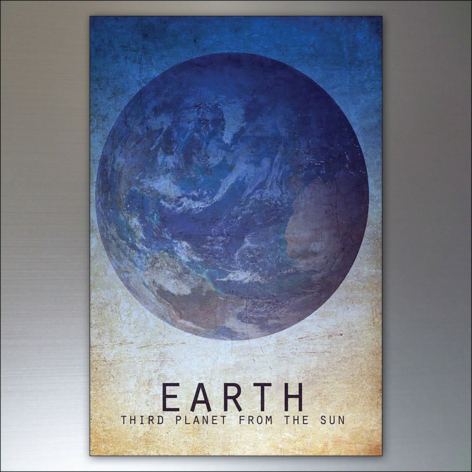 Fridge Magnets Solar System Vintage Retro Space Astronomical Art Fridge ...