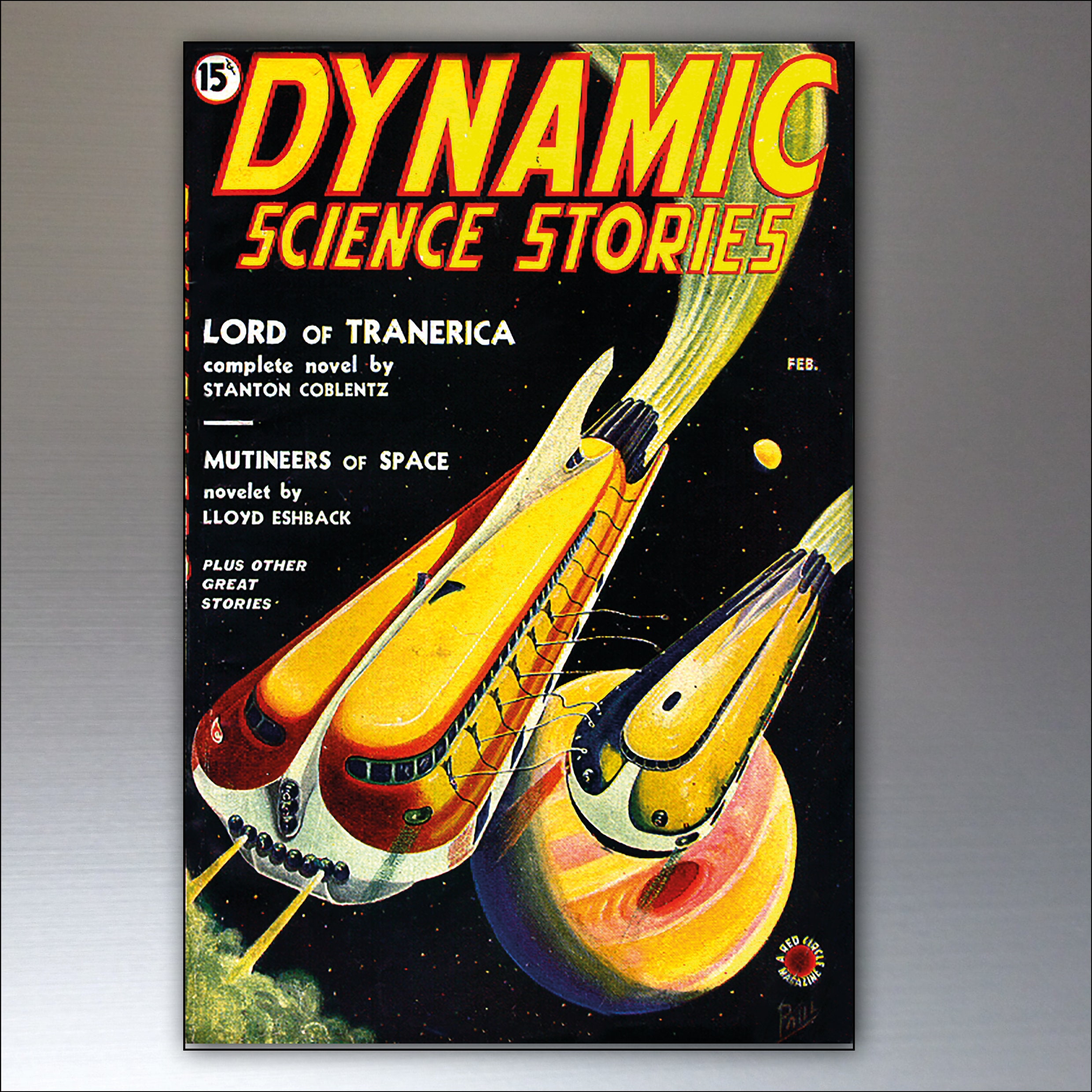 Buy Vintage Sci Fi Comic Cover Set of 8 Science Fiction Flexible Online ...