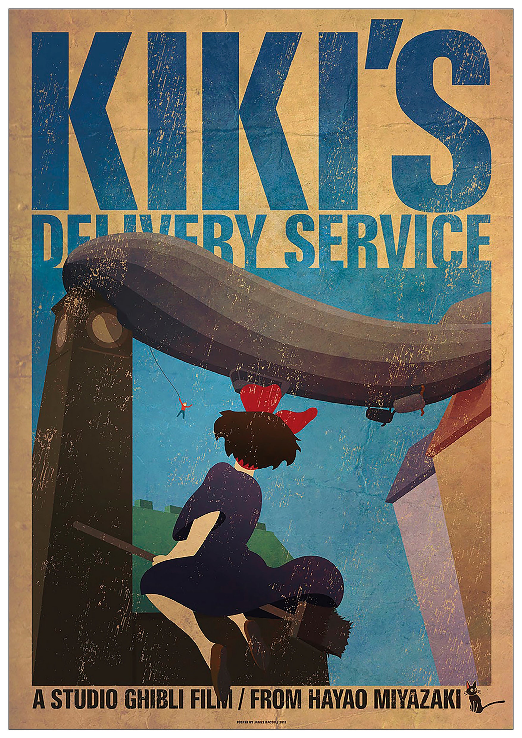 Studio Ghibli Film Poster Print Collection of 4 High Quality Art A3 ...