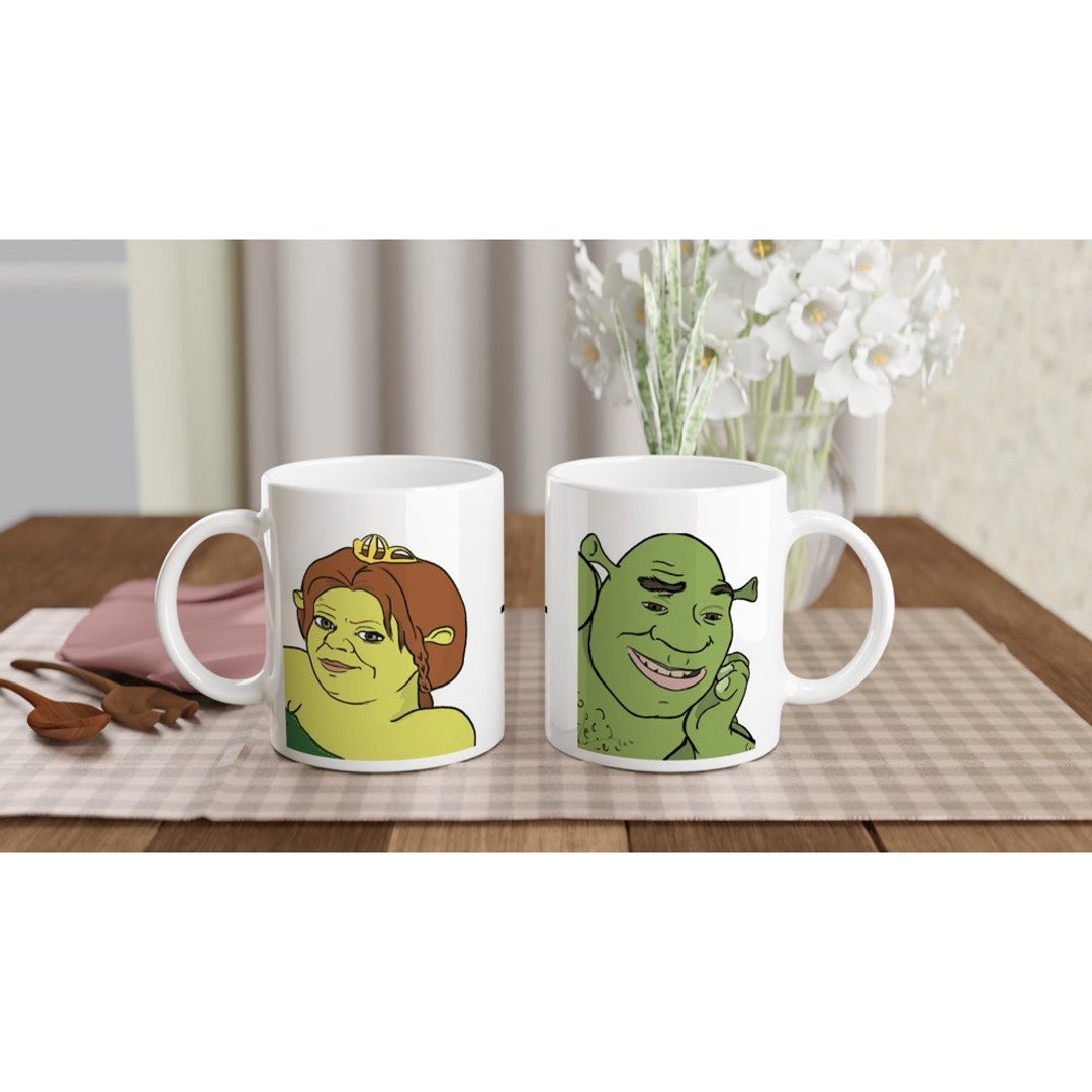 Shrek and Fiona Together Forever Love Mug one Mug - Etsy