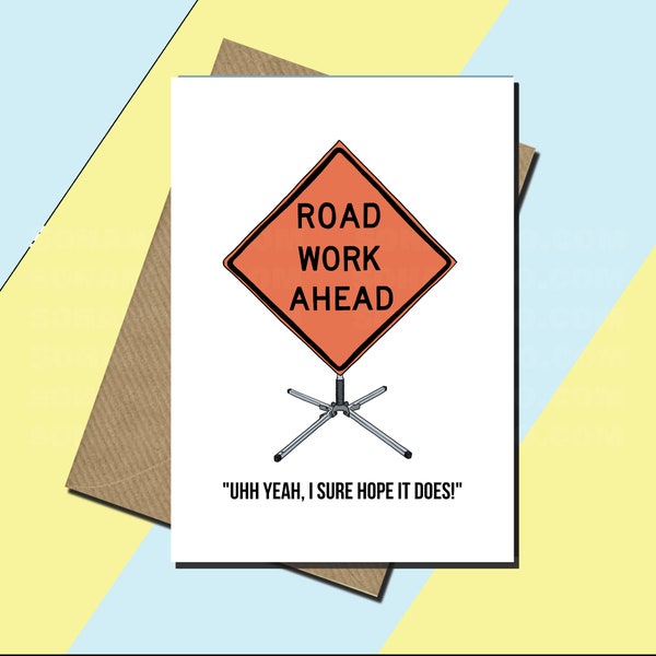Road Work - Etsy
