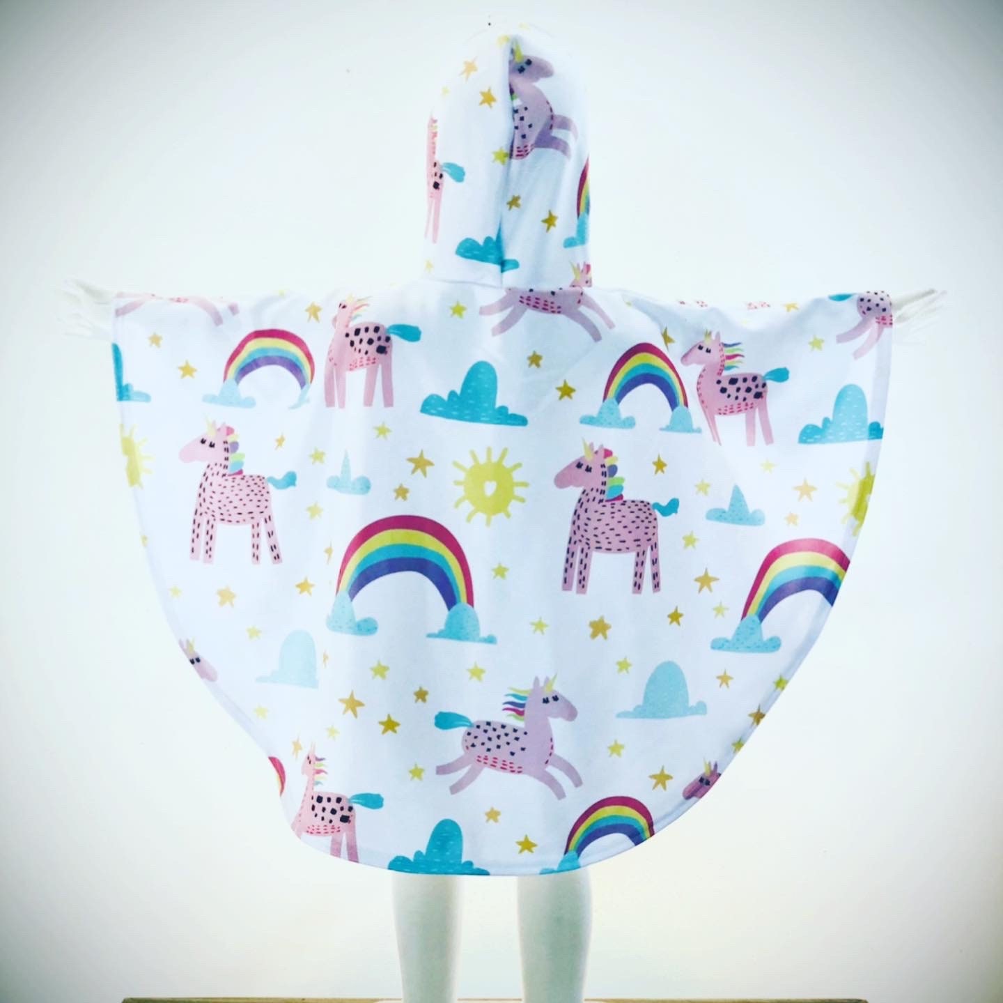 Unicorn Potty Poncho - Etsy