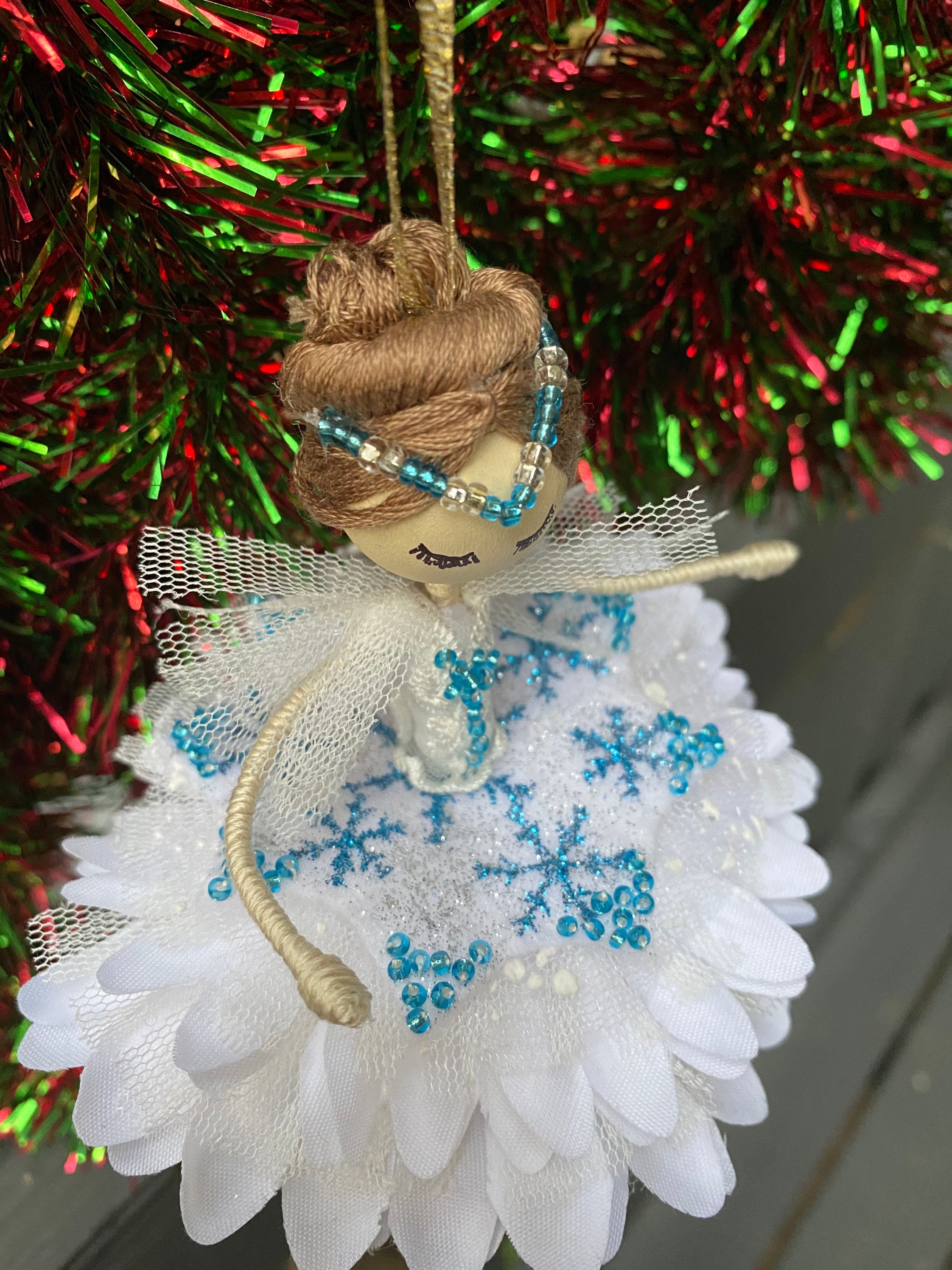 Nutcracker Snow Queen Ornament - Etsy