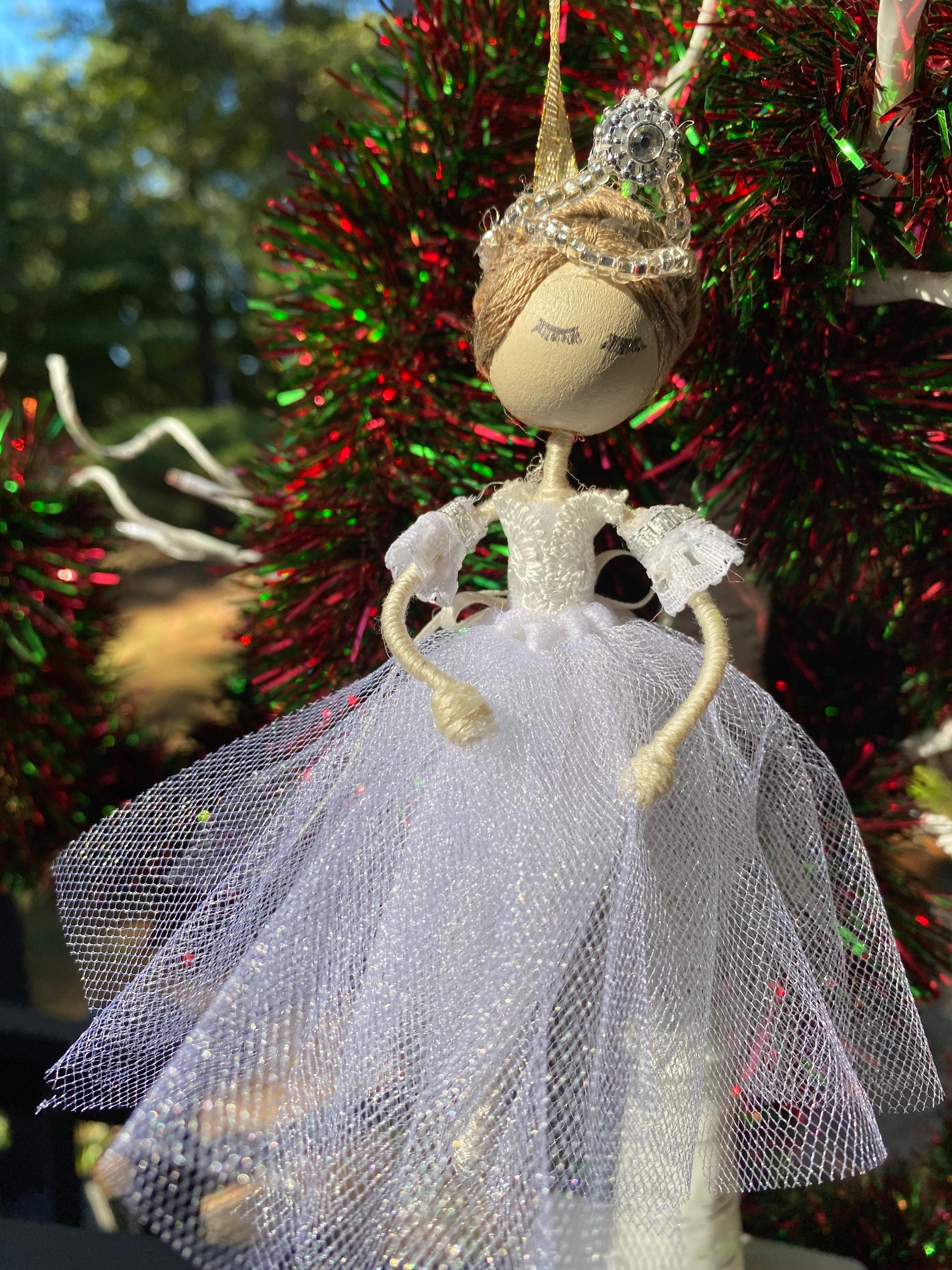 Nutcracker Snow Queen Ornament - Etsy