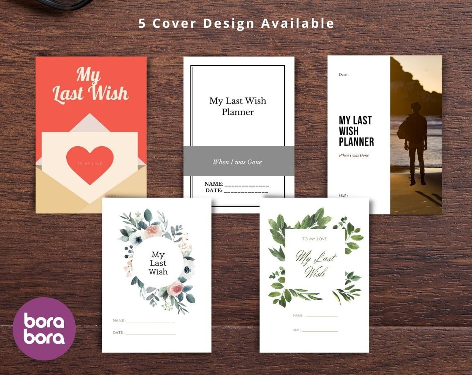 My Last Wish Planner | Printable in A4 or US Letterhead | Instant ...