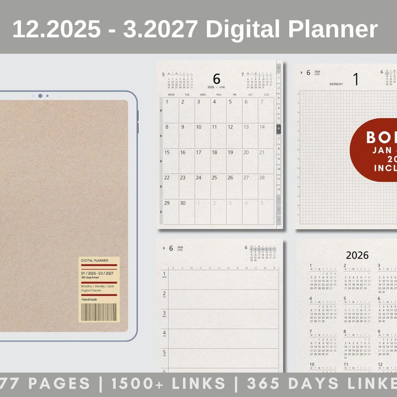Muji 2026 Planner - Etsy UK