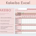 Kakeibo Excel Template Tool - Household Budget Planner Expense Saving ...