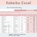 Kakeibo Excel Template – Household Budget Planner, Expense Tracker - Etsy