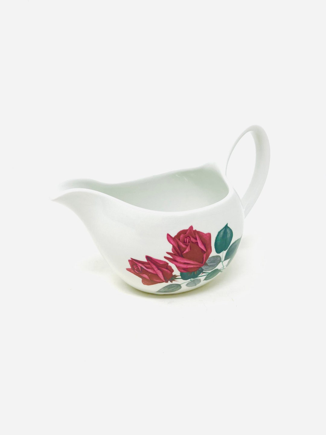 1950s Midwinter Gravy Boat: Fashion Shape, Red Roses Design - Etsy