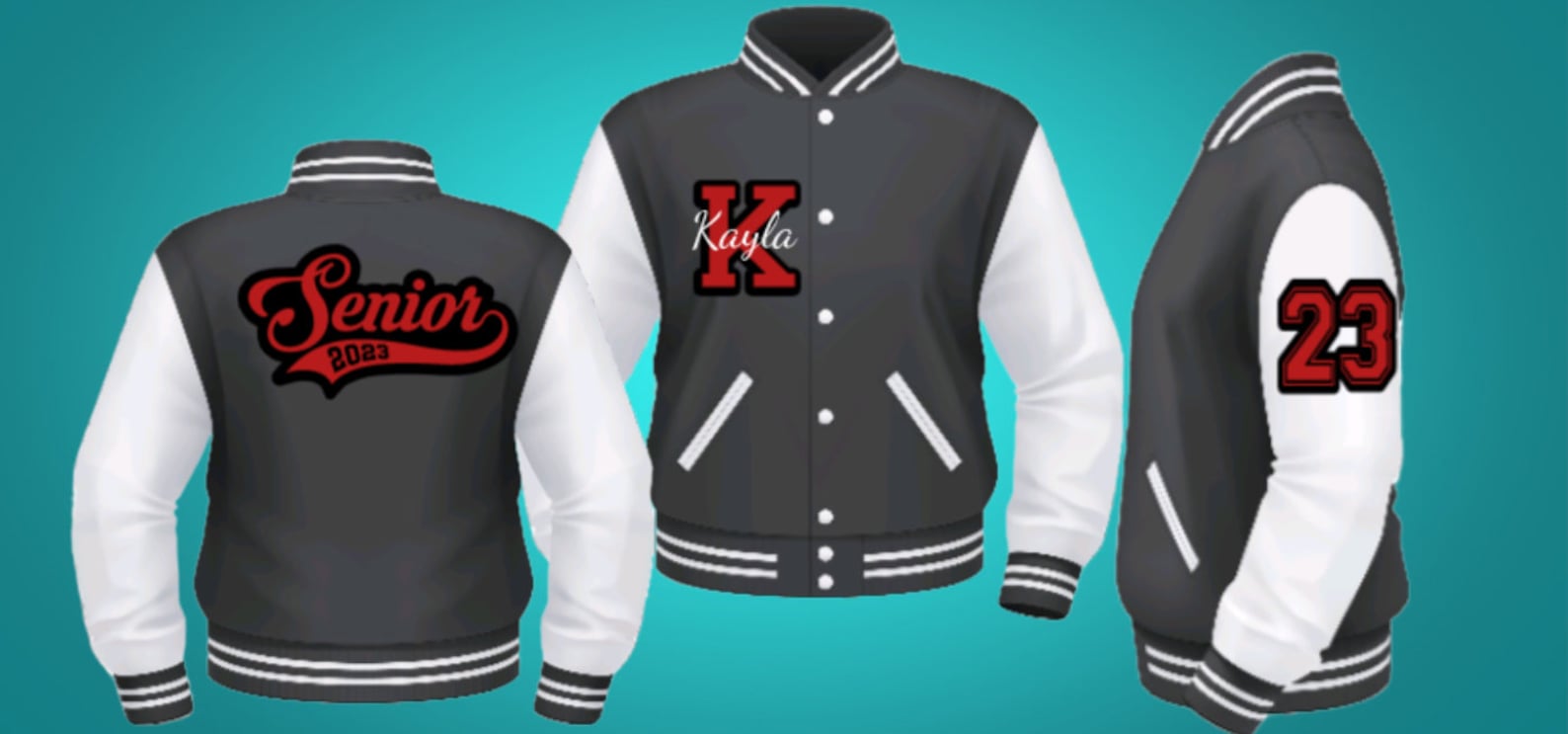 Customized Varsity Jackets Letterman Jackets Senior - Etsy