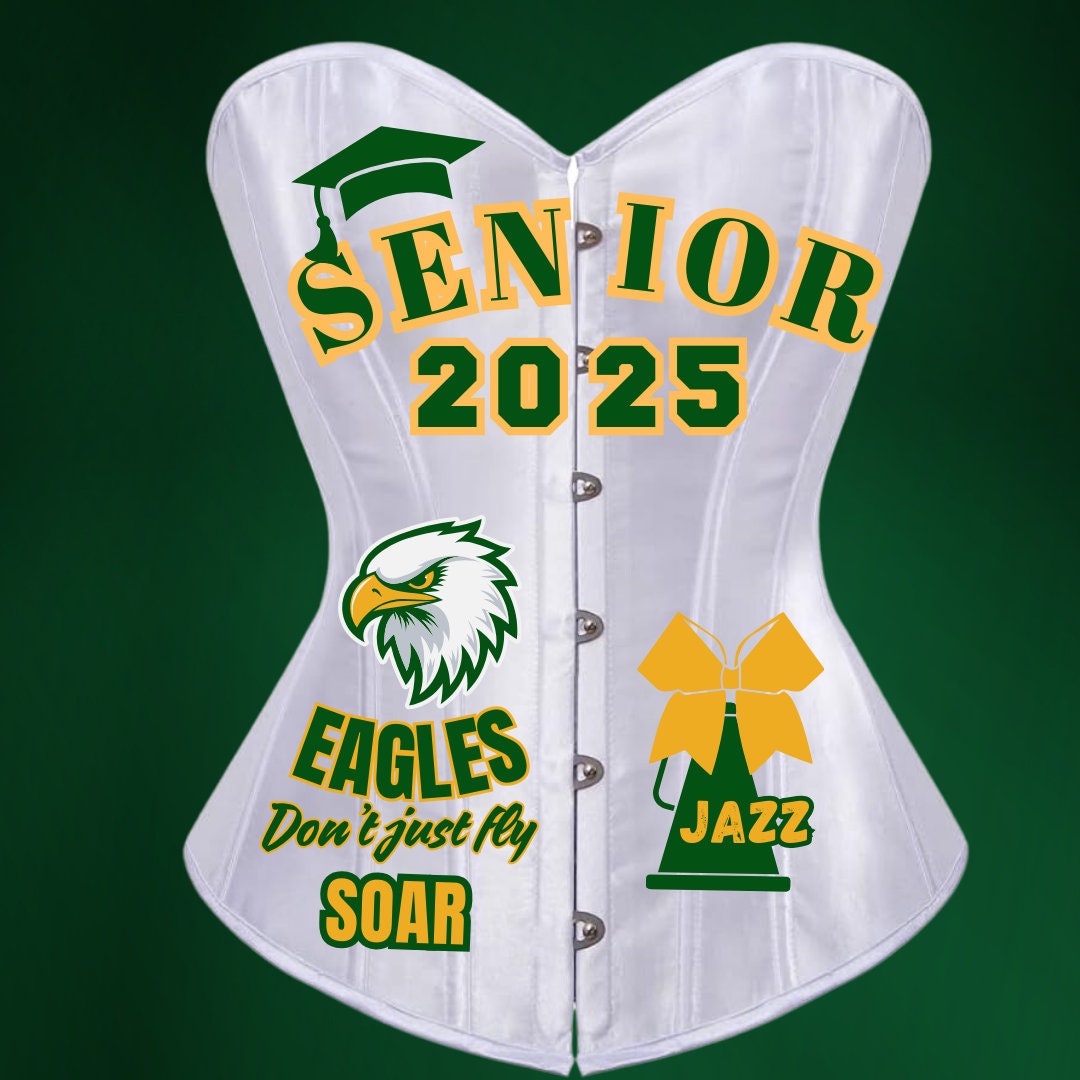 Senior 2025 Corset / Graduation Corset / College Corset - Etsy Australia