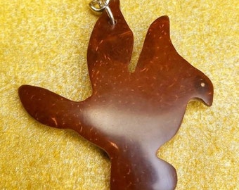 Handmade Coconut Shell Key Tag / Eco Friendly/ Natural Key - Etsy