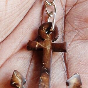 Handmade Coconut Shell Key Tag / Eco Friendly/ Natural Key - Etsy