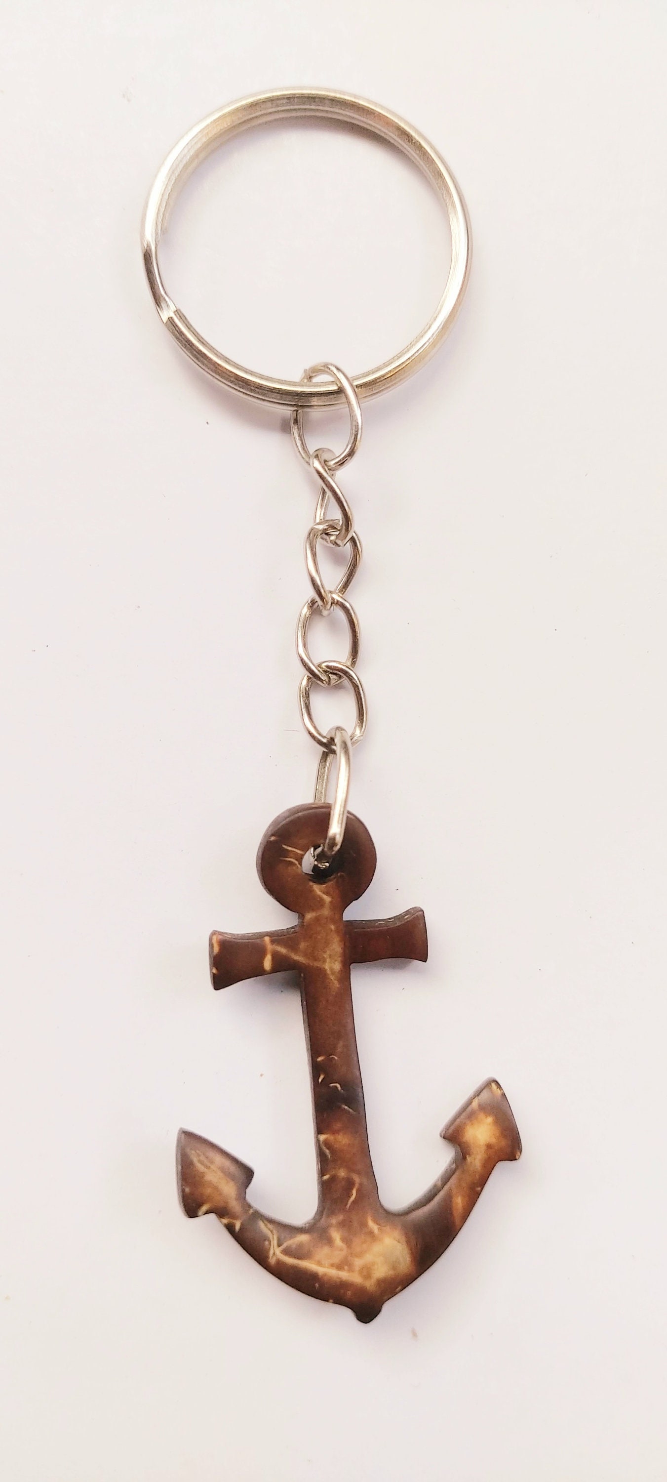 Handmade Coconut Shell Key Tag / Eco Friendly/ Natural Key - Etsy