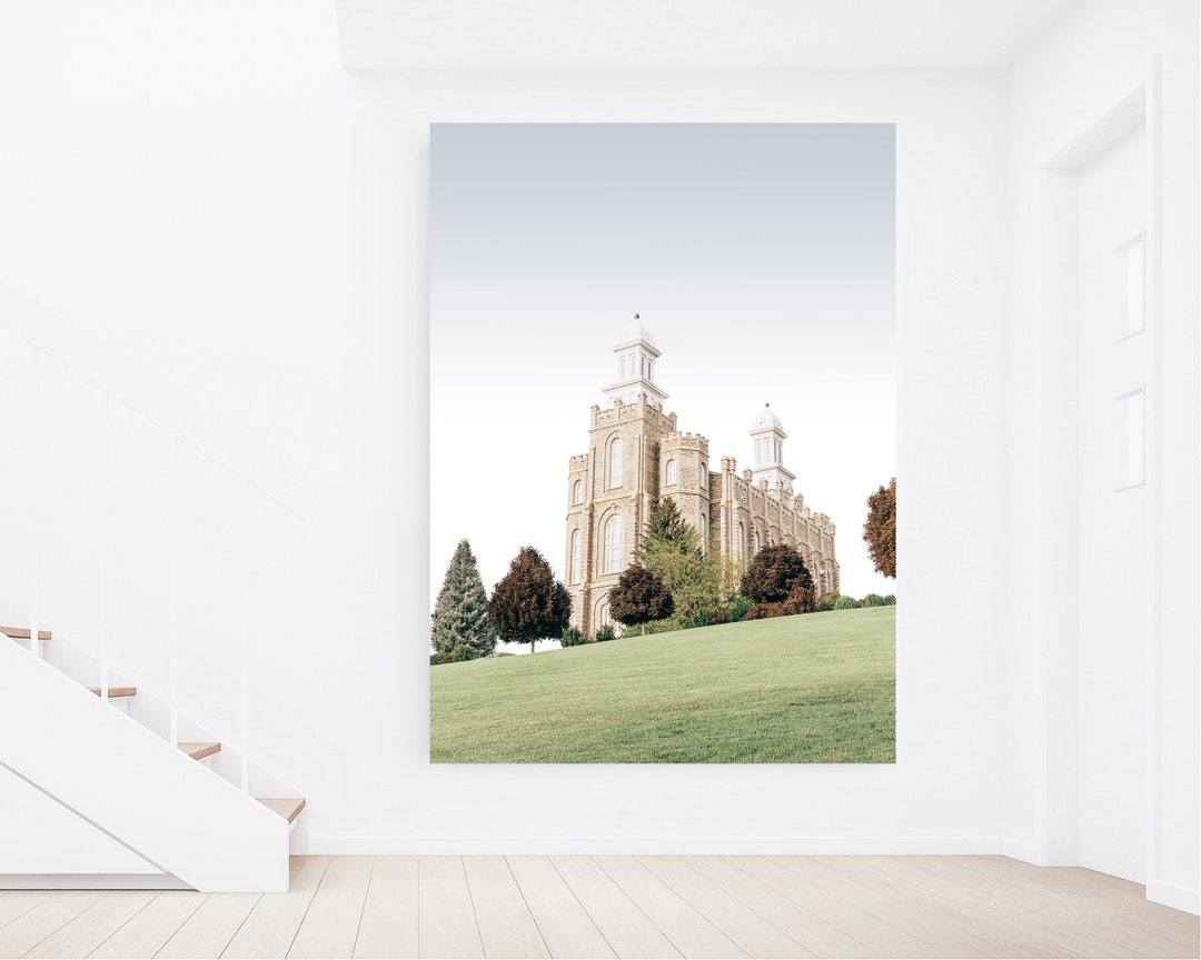 Logan Utah, LDS Temple, Digital Image, Artistic, Lds Gift, Lds Home ...