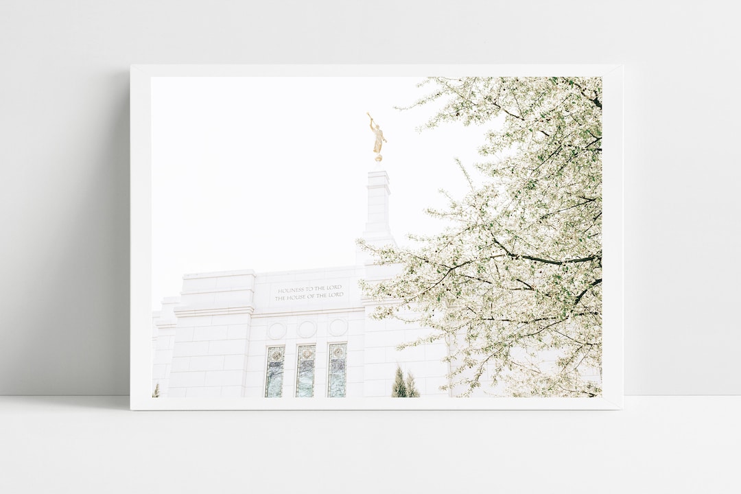 Winter Quarters, Omaha Nebraska Temple, LDS Digital Photo, Artistic ...