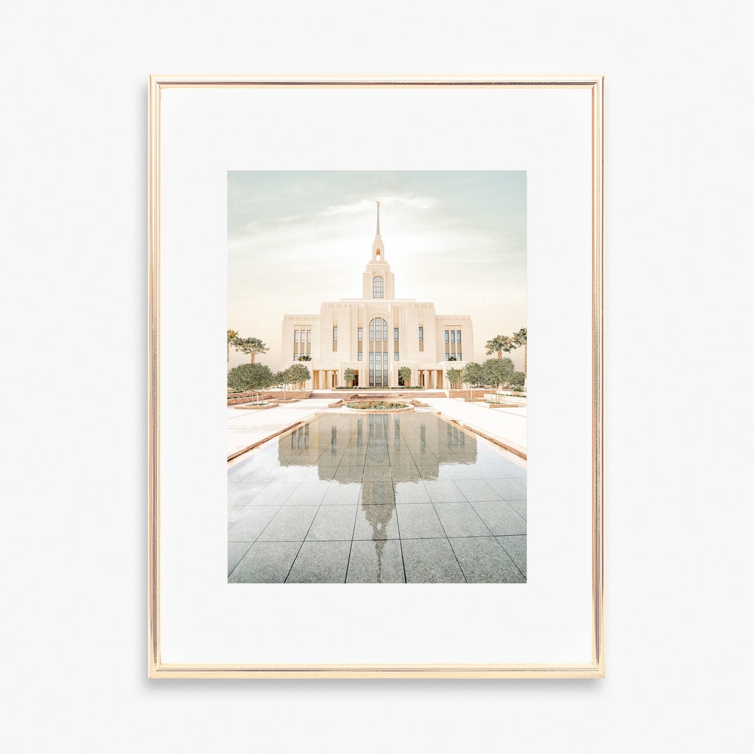 Red Cliffs UT Temple, Digital Image, Red Cliffs Temple, Utah Temple ...