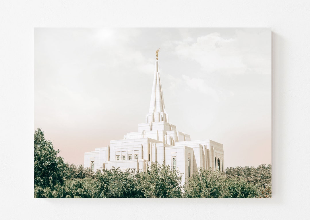 Gilbert AZ LDS Temple, Lds Digital Photo, Modern Art, Temple Photo, Lds ...