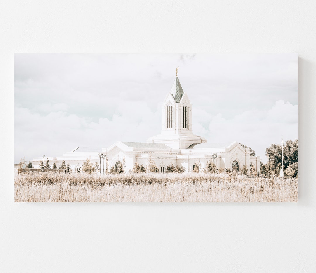 Fort Collins Temple, Digital Image, Modern Christian Art, Lds Home ...