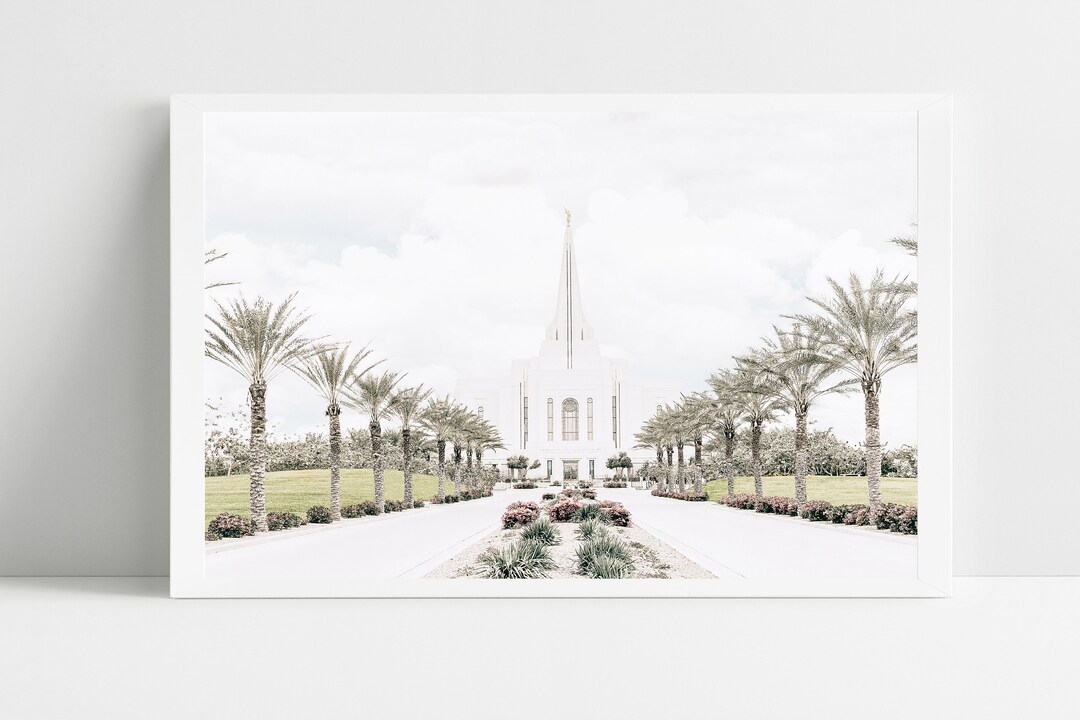 Gilbert Arizona LDS Temple, Digital Download, Temple Print, Artistic ...