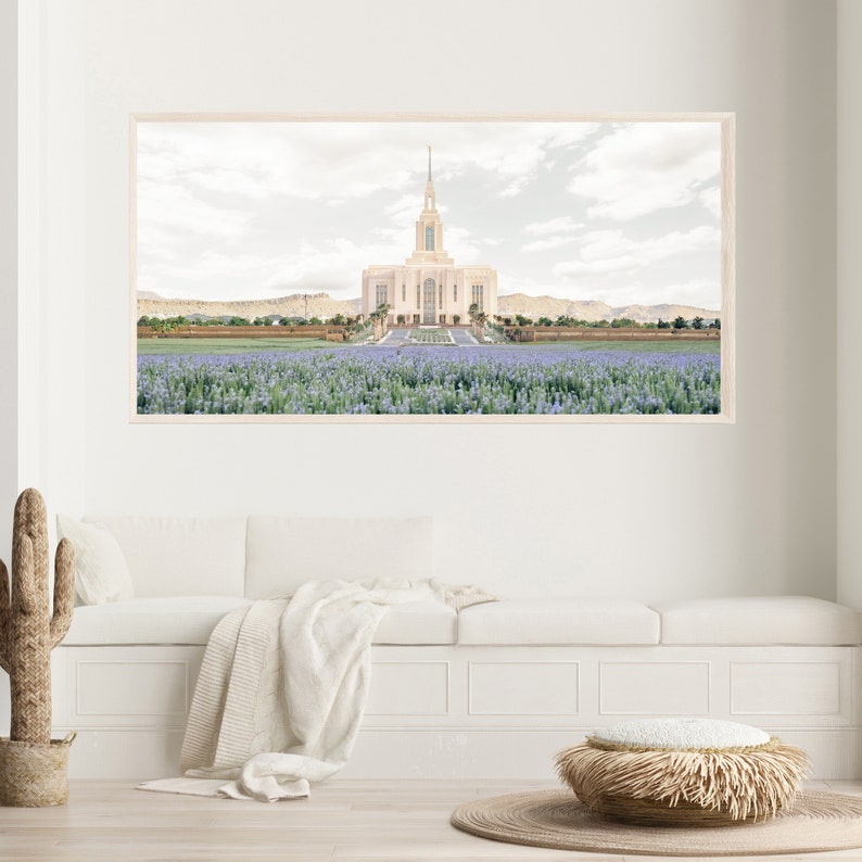 Red Cliffs Temple, Digital Temple Photo, Red Cliffs Temple, Utah Temple ...