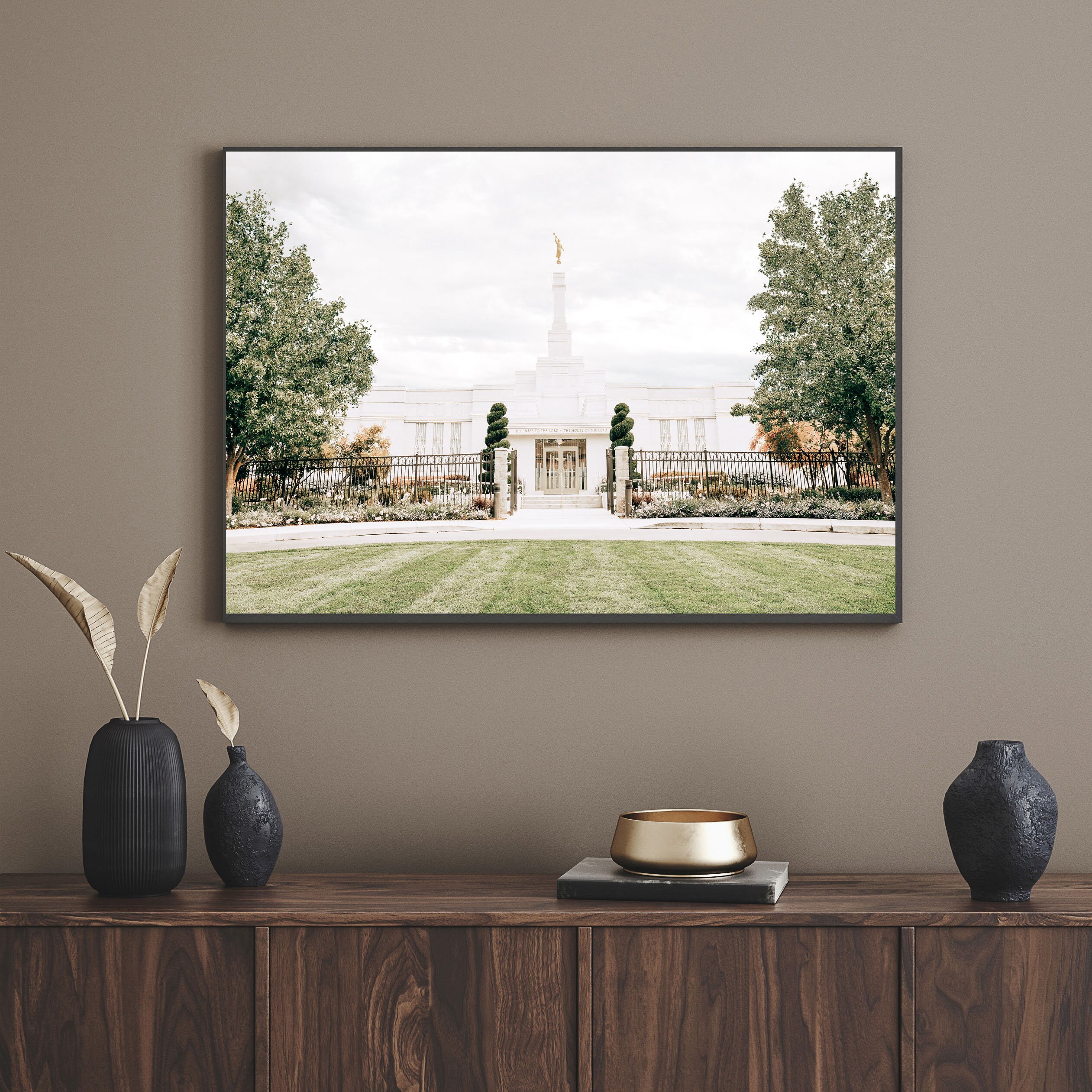 Spokane LDS Temple WA Temple Digital Art Lds Art Lds - Etsy