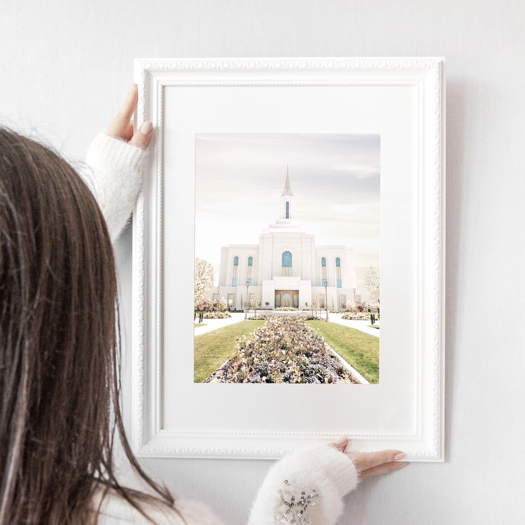 Orem LDS Temple Picture, Digital Art, LDS Temple, Orem UT Temple, Young ...