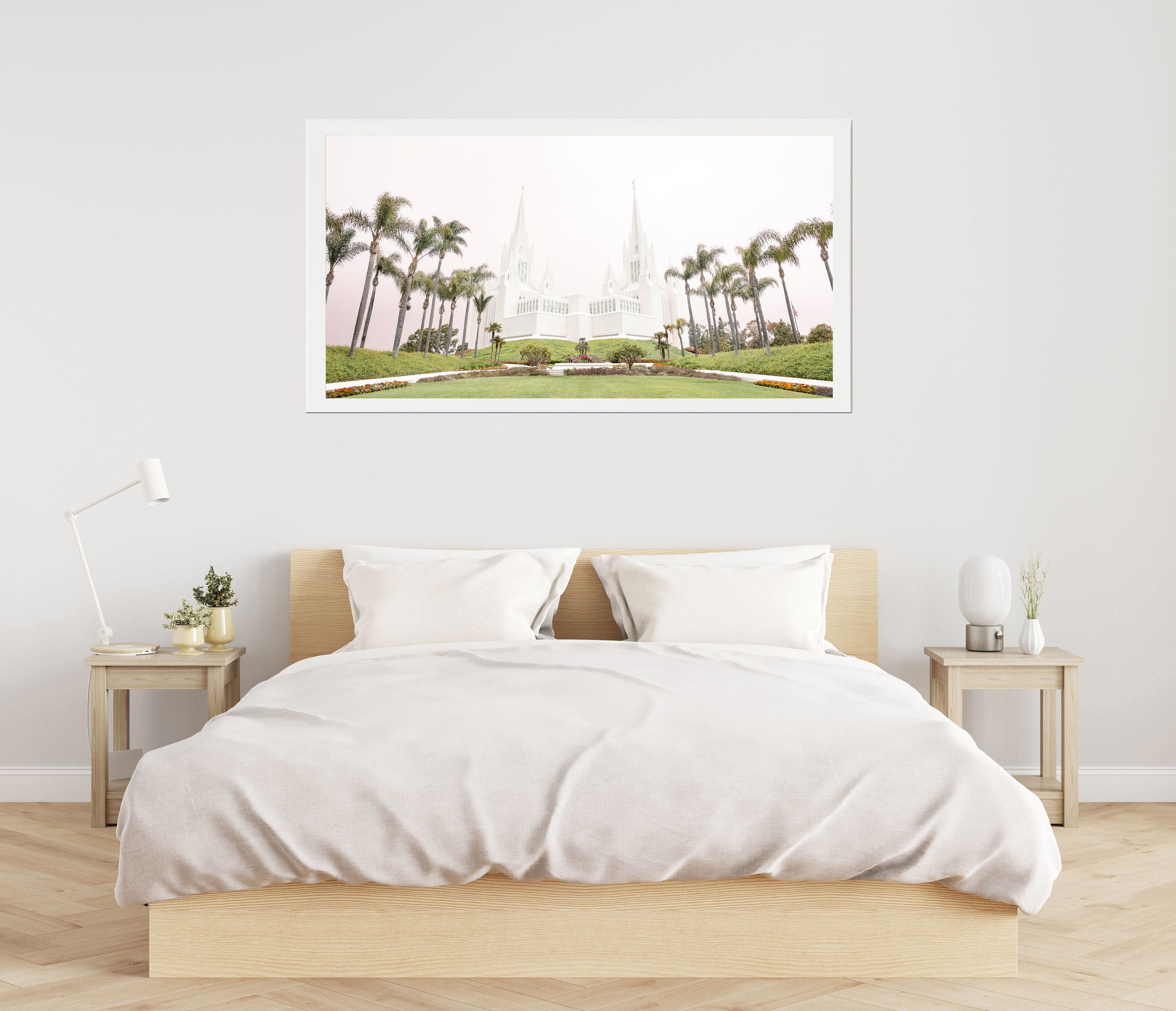 San Diego LDS Temple, Digital Photo, Landscape Art, Temple Print, Lds ...