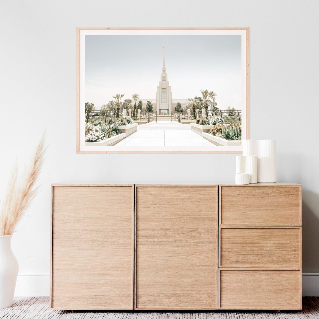 Gila Valley AZ LDS Temple, Digital Photo, Temple Art, Temple Print, Lds ...