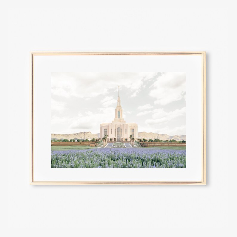 Red Cliffs Temple, Digital Temple Photo, Red Cliffs Temple, Utah Temple ...