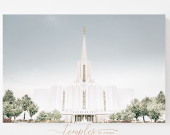 Jordan River LDS Temple Digital Download High Resolution Printable - Etsy