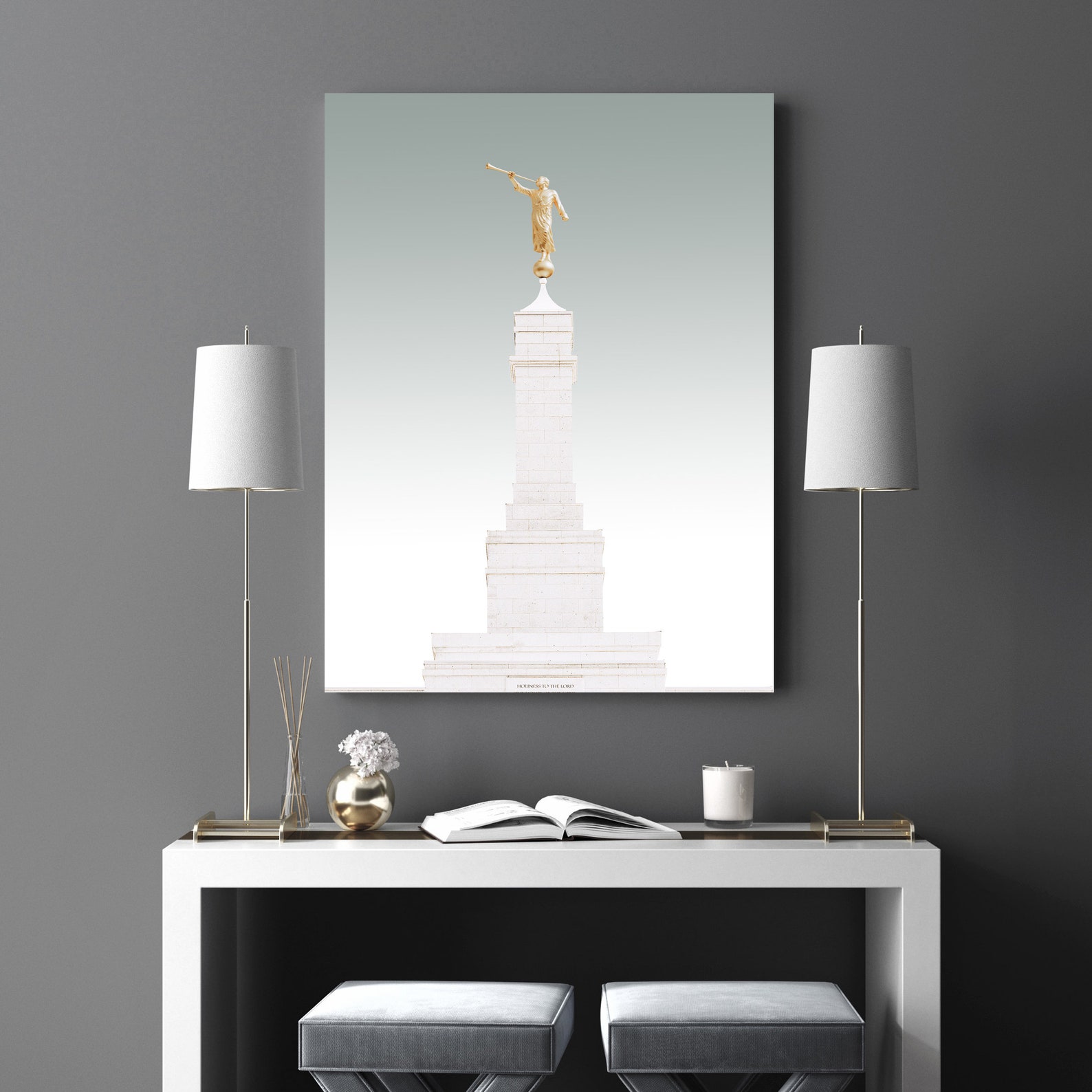 Spokane LDS Temple WA Temple Digital Art Lds Art Lds - Etsy
