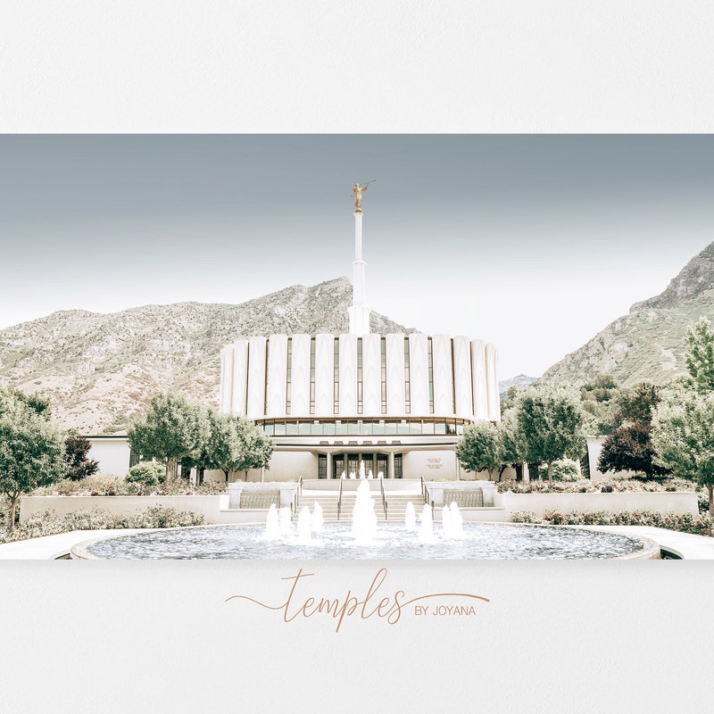 Provo Temple - Etsy