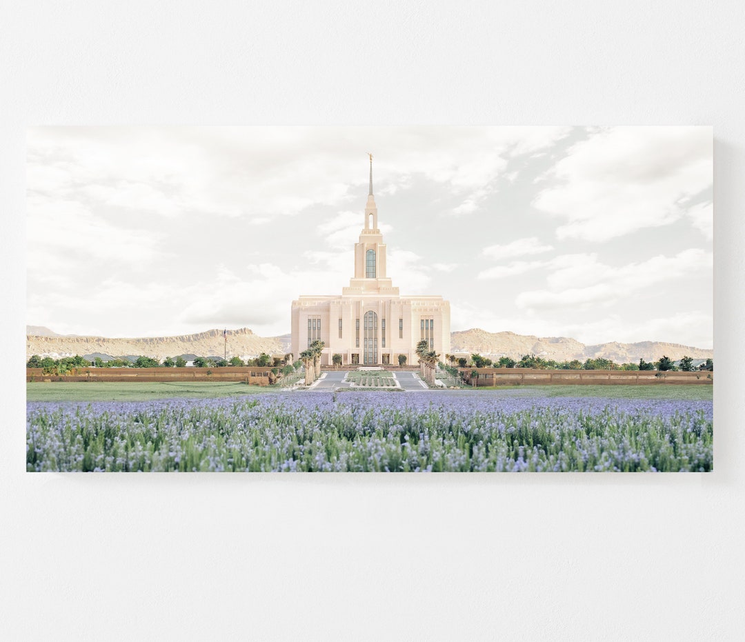 Red Cliffs Temple, Digital Temple Photo, Red Cliffs Temple, Utah Temple ...