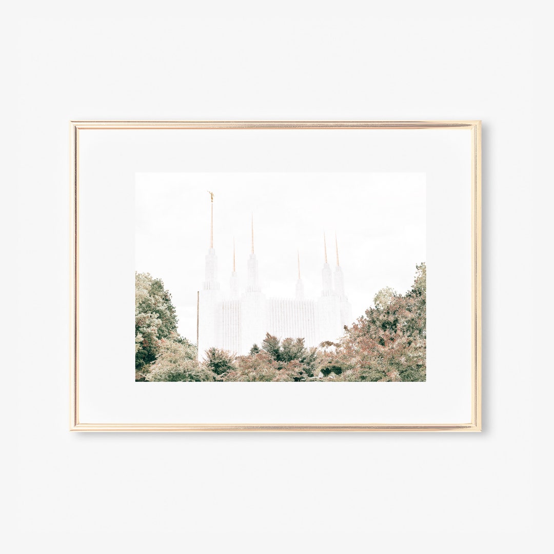 Washington DC Temple, LDS Digital Art, Maryland Washington Dc, DC ...