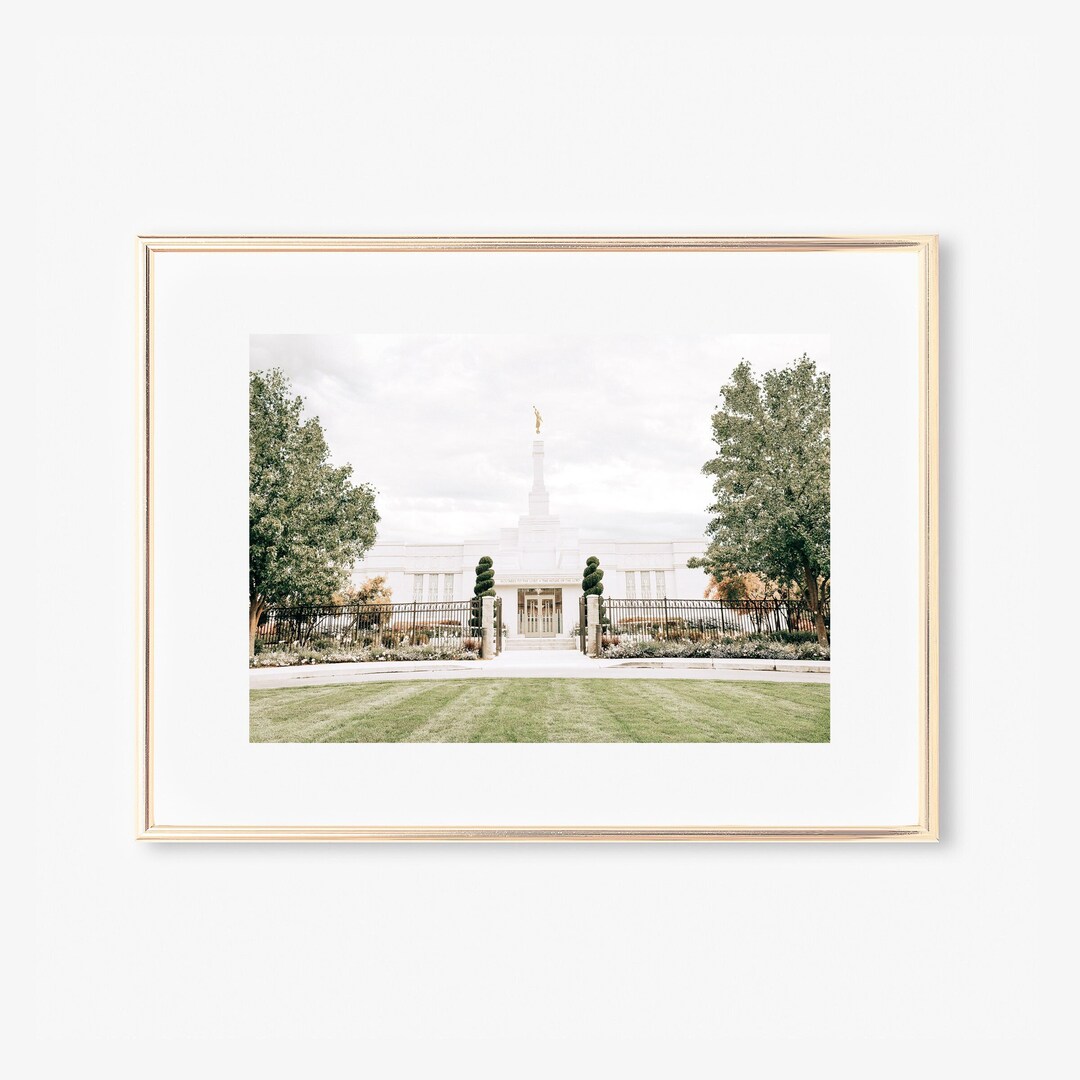 Spokane LDS Temple, WA Temple, Digital Art, Lds Art, Lds Wedding, Lds ...