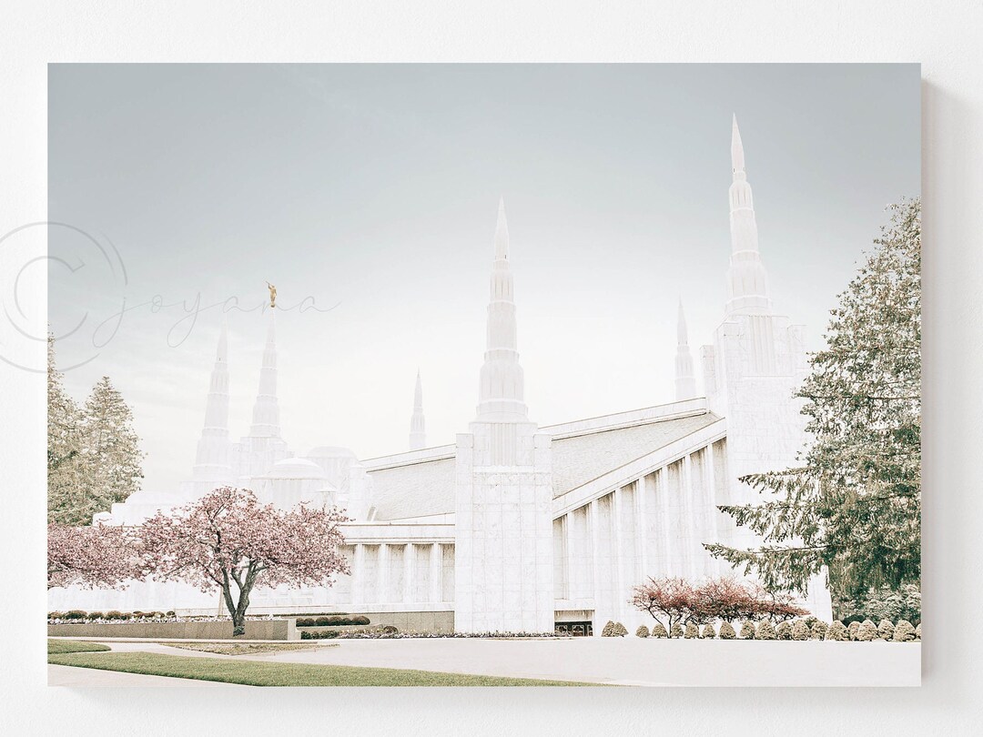 Portland OR LDS Temple | Digital Print | Artistic Finish | Lds Gift ...