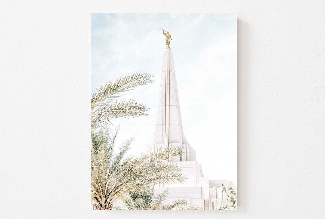 Gilbert Arizona LDS Temple | Digital Image | Artistic Finish, Modern ...