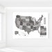 LDS Temples Map, Digital Image, USA Temples, Updated 4.2024, LDS ...