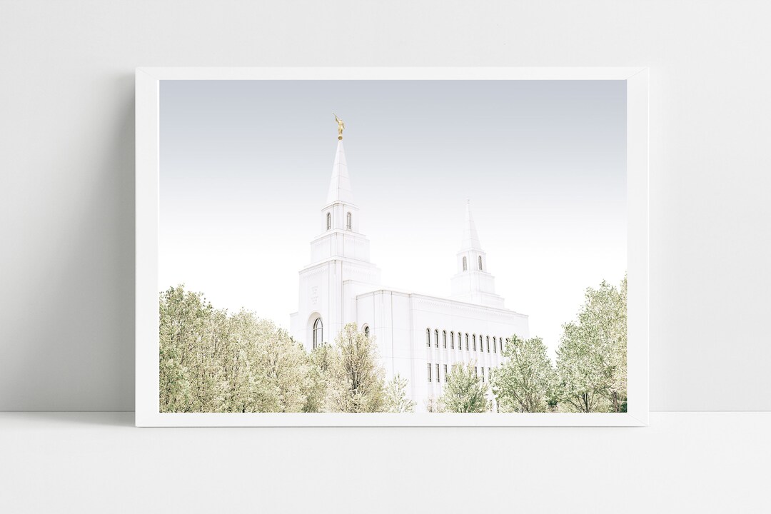 Kansas City, Missouri LDS Temple | Digital Photo, Artistic Finish | Lds ...
