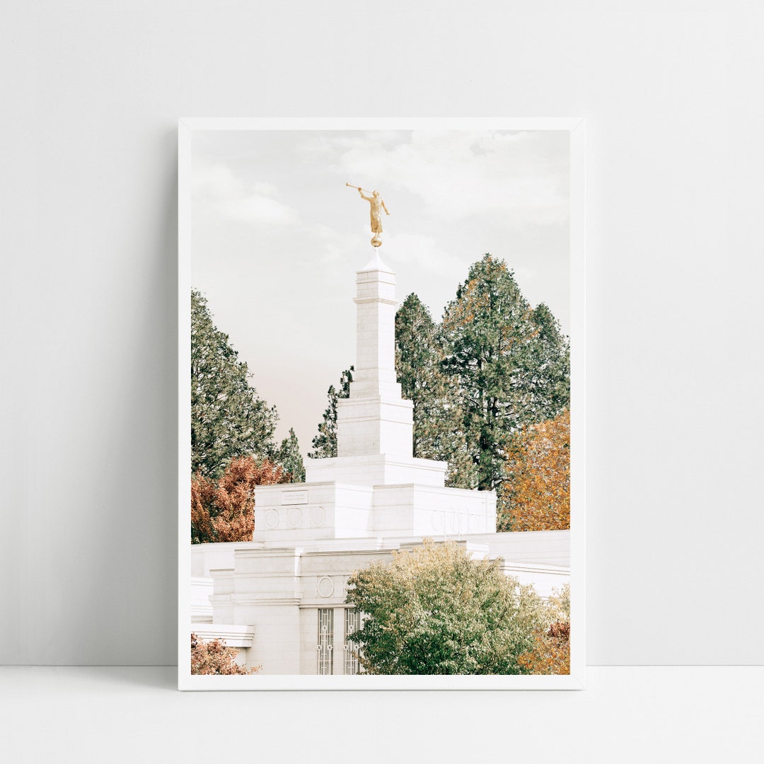 Spokane Temple, LDS WA Temple, Lds Digital Art, Lds Wedding, Digital ...