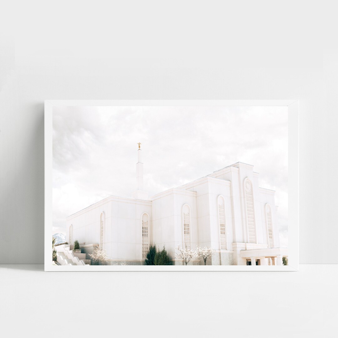 Albuquerque NM Temple, Digital Photo, New Mexico Temple Art ...