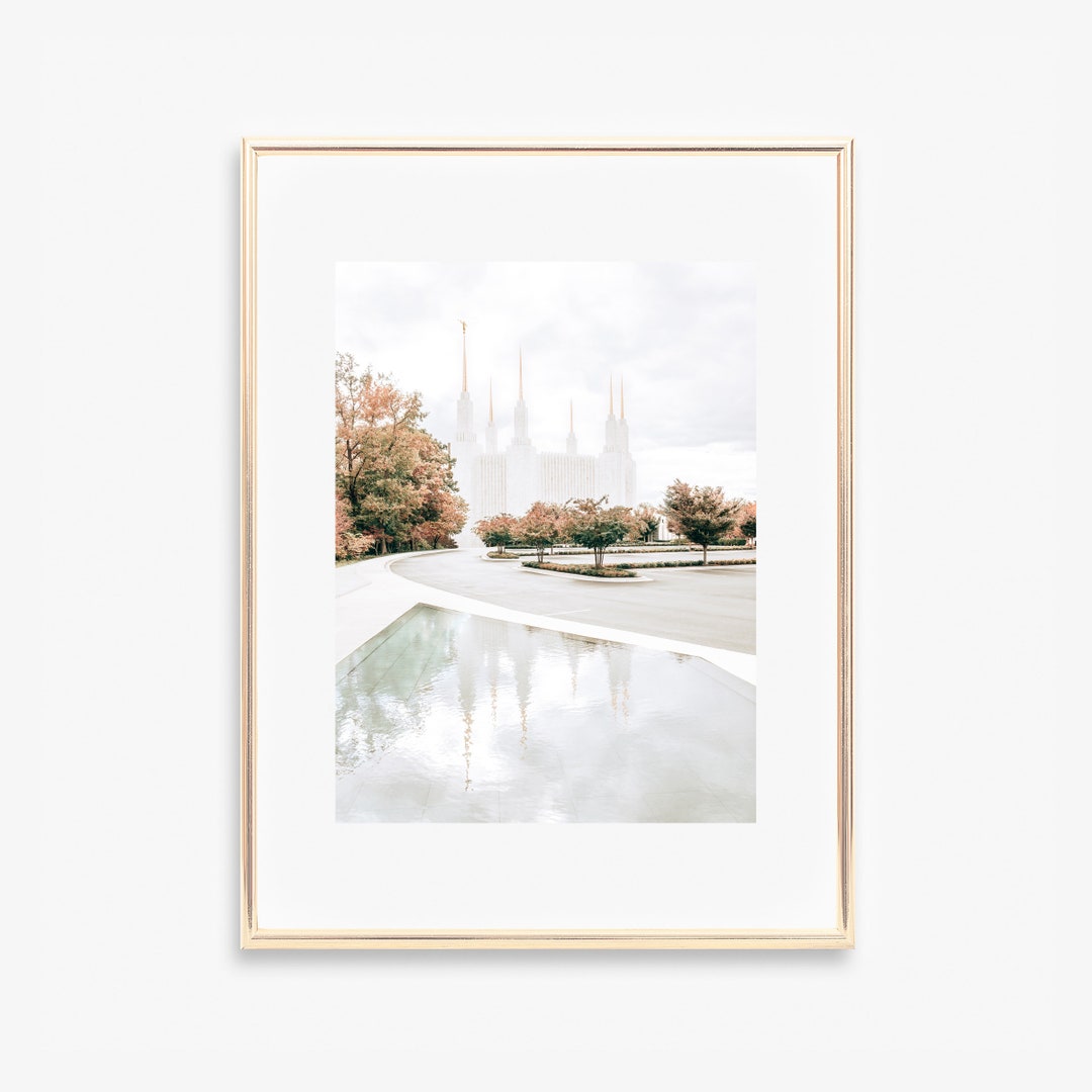 Washington DC LDS Temple, Digital Art, Maryland Washington, DC Temple ...