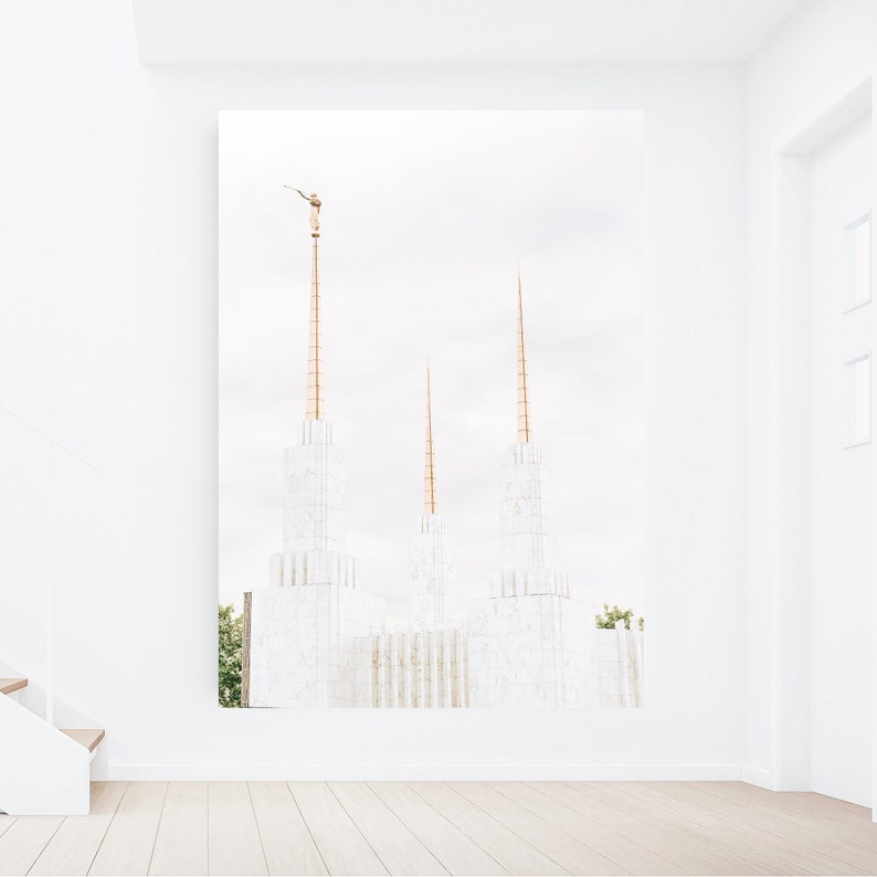 Washington DC Temple, LDS Digital Art, Maryland Washington Dc, DC ...