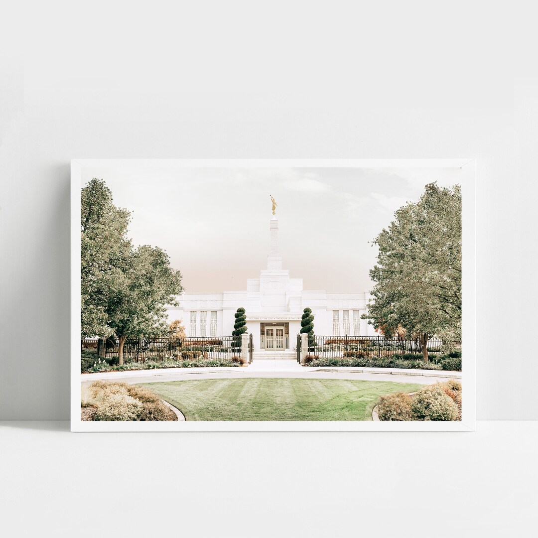 Spokane LDS Temple, Digital Art, WA Temple Lds Art, Lds Wedding, Lds ...