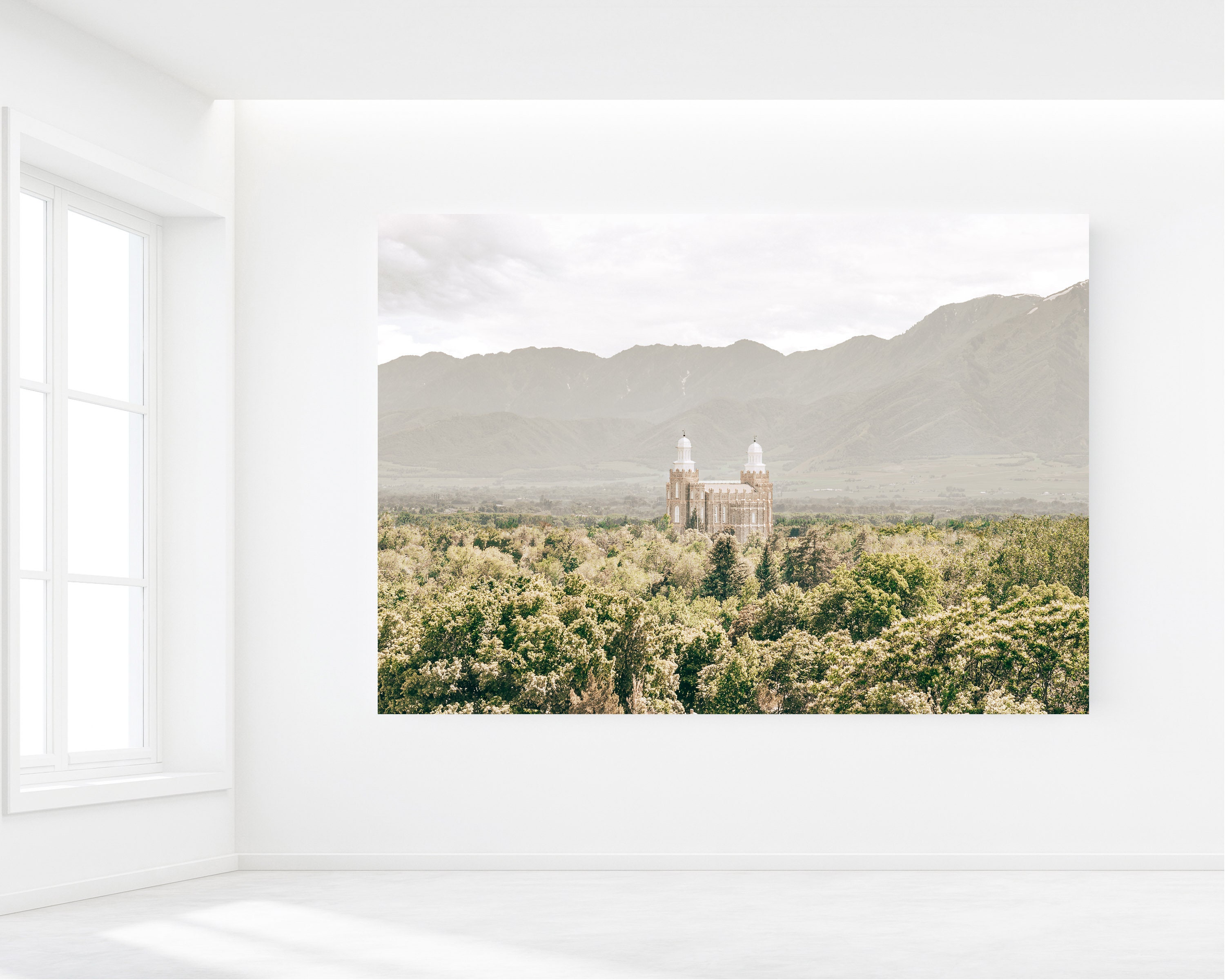 Logan Utah LDS Temple, Digital Photo, Artistic, Seminary Gift, Lds Home ...