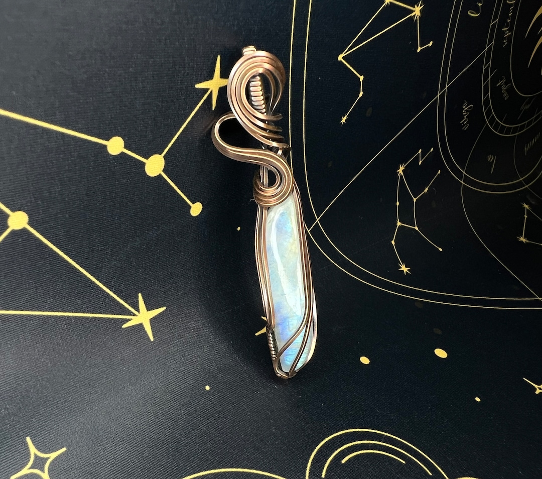 Moonstone Pendant. - Etsy