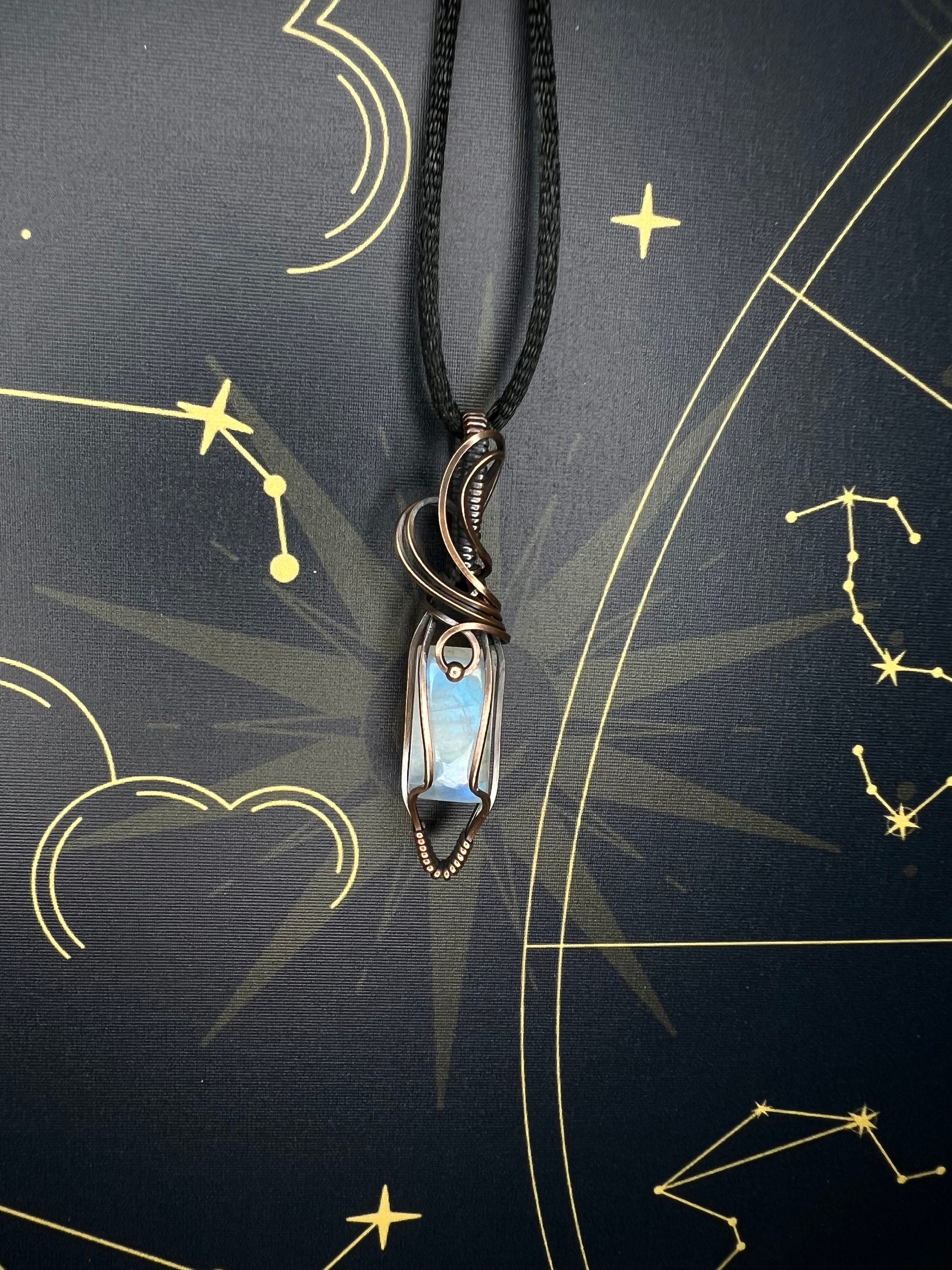Moonstone Pendant. - Etsy