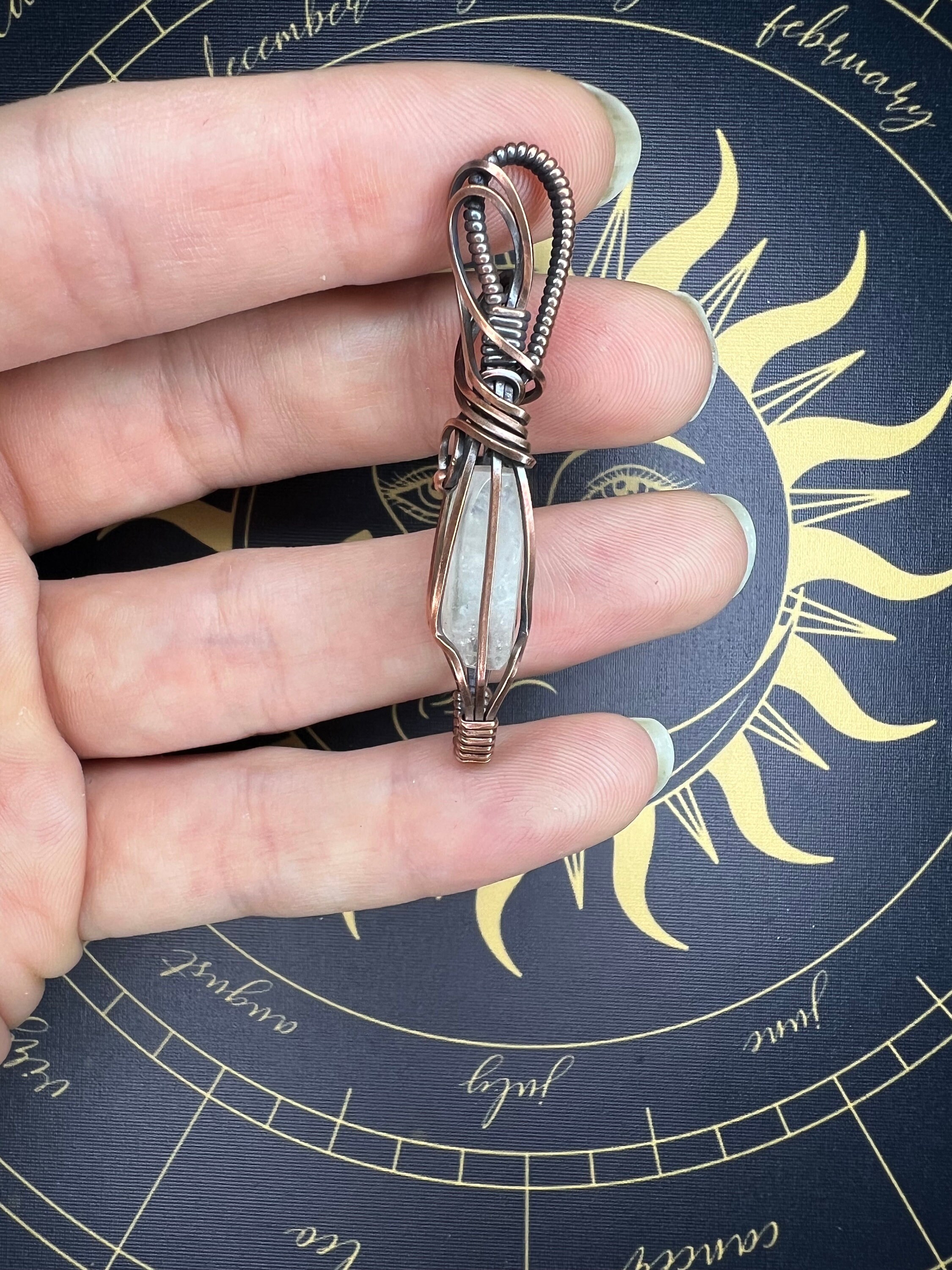 Moonstone Pendant. - Etsy